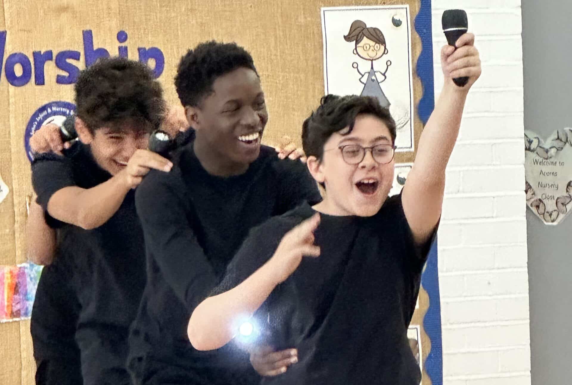 Year 10 perform The Glabbersnott and The Snappy Croc to St John's ...